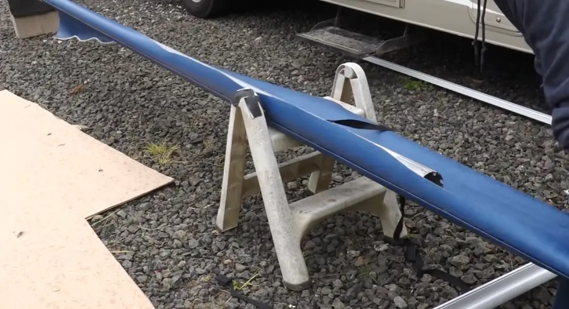 How to Replace an Awning Fabric on RV? - RVProfy